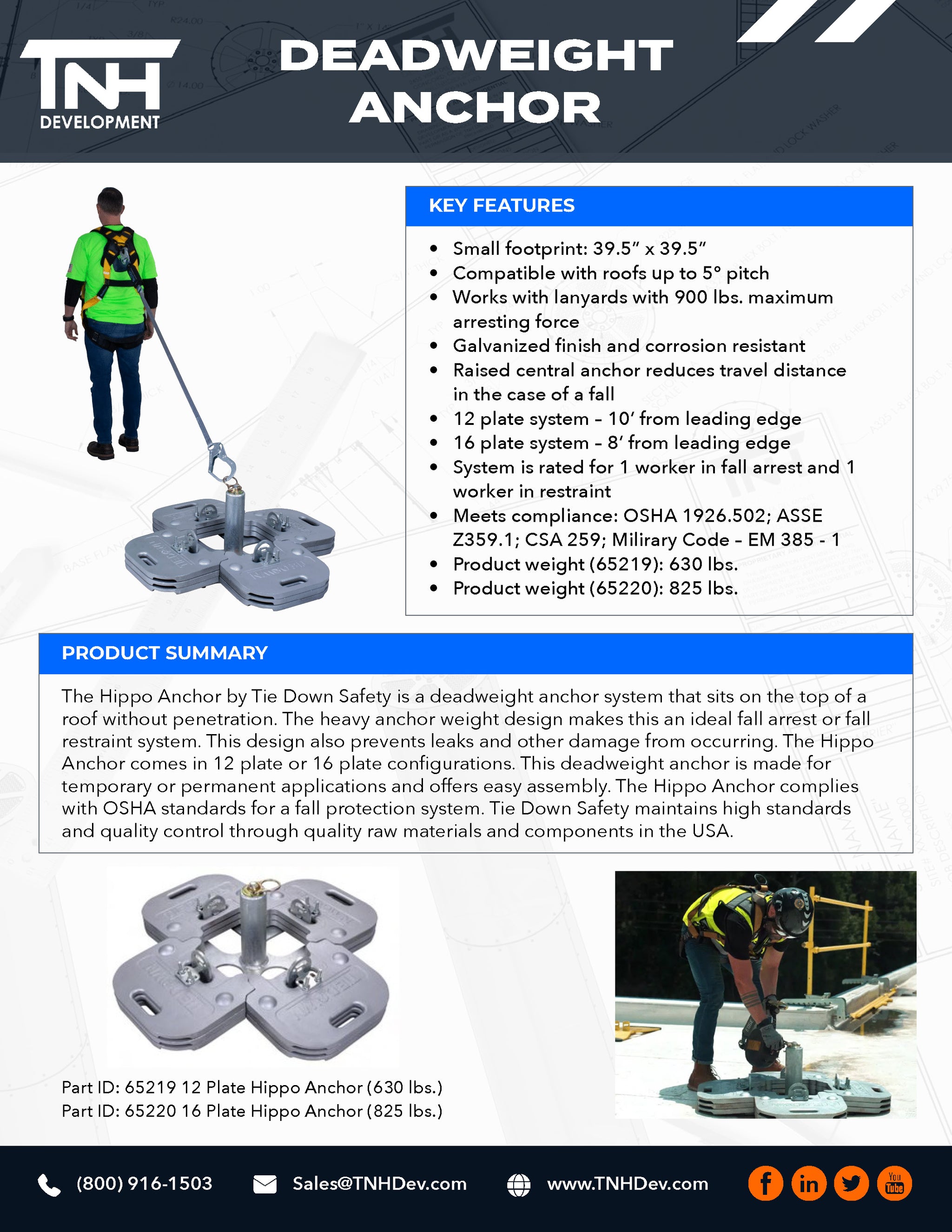 Deadweight Anchor ($250.00 WEEKLY RENTAL) - TNH Development