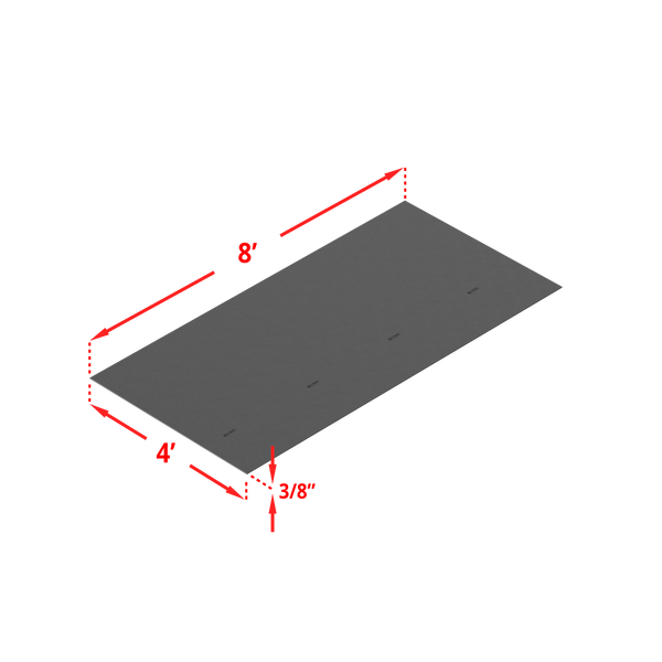 Plate 4' x 8' x 3/8" - TNH Development